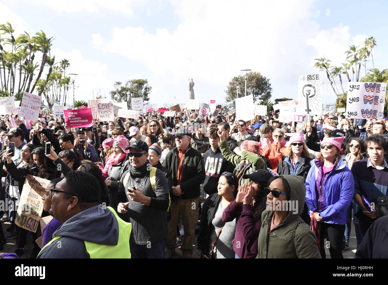 San Diego, CA, USA. 21st Jan, 2017. SAN DIEGO, CA - January 21: Women's ...