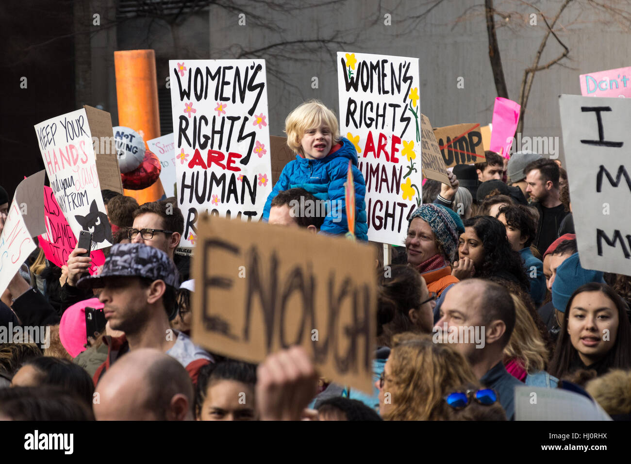 Womens rights rally children hi-res stock photography and images - Alamy