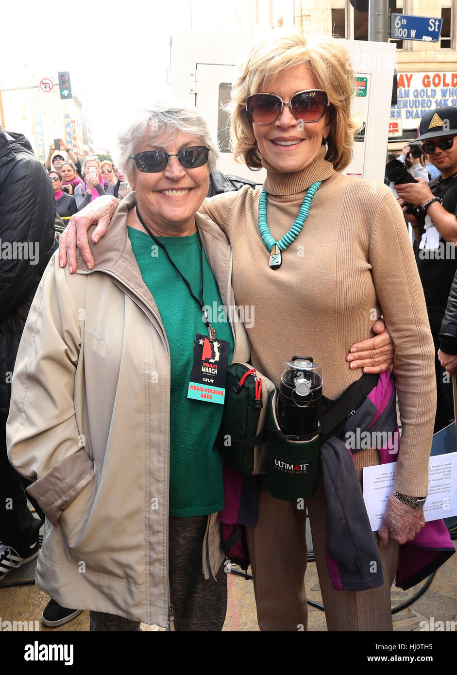 ALos Angeles CA. 21st Jan, 2017. Helen Reddy, Jane Fonda, At Women's ...