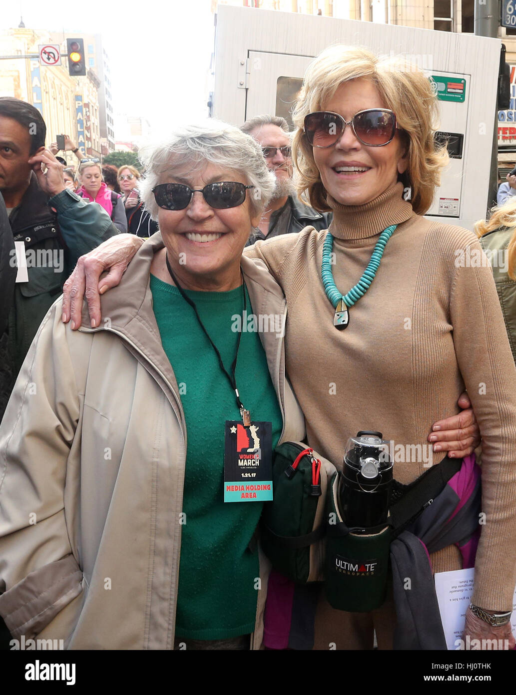 ALos Angeles CA. 21st Jan, 2017. Helen Reddy, Jane Fonda, At Women's ...