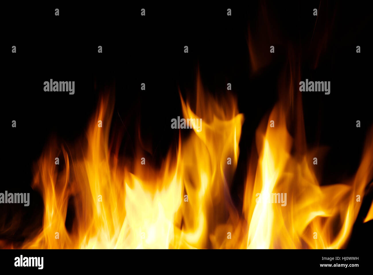 A nice fire in a fire place Stock Photo - Alamy