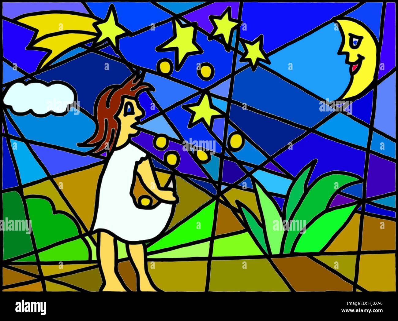 window image based on the story Stock Photo - Alamy