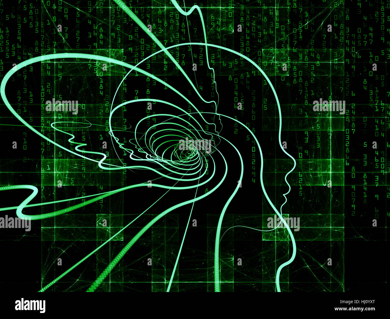 profile, calculation, arrangement, composition, space, face, human ...