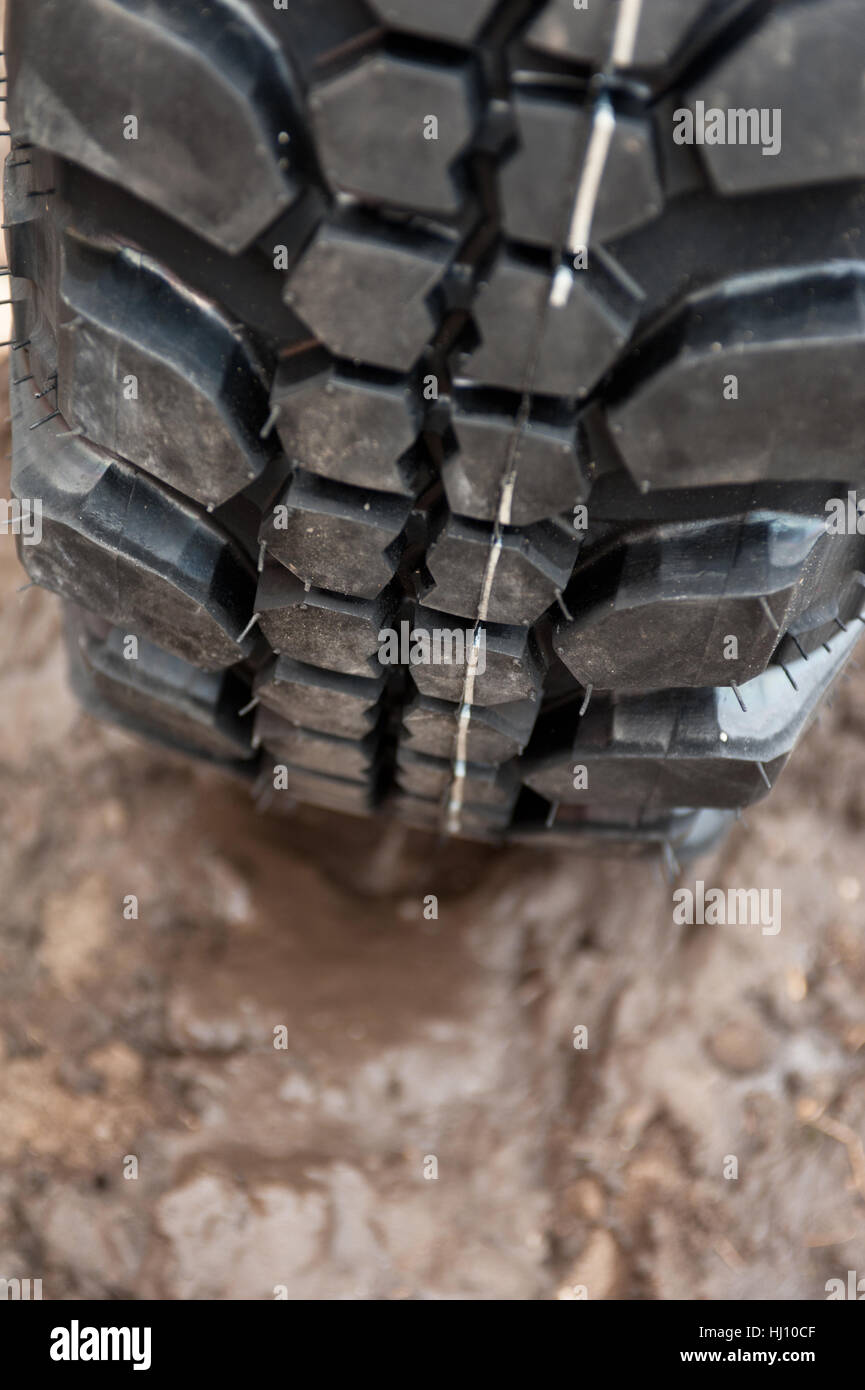 Car tyres in dry dirty hi-res stock photography and images - Alamy