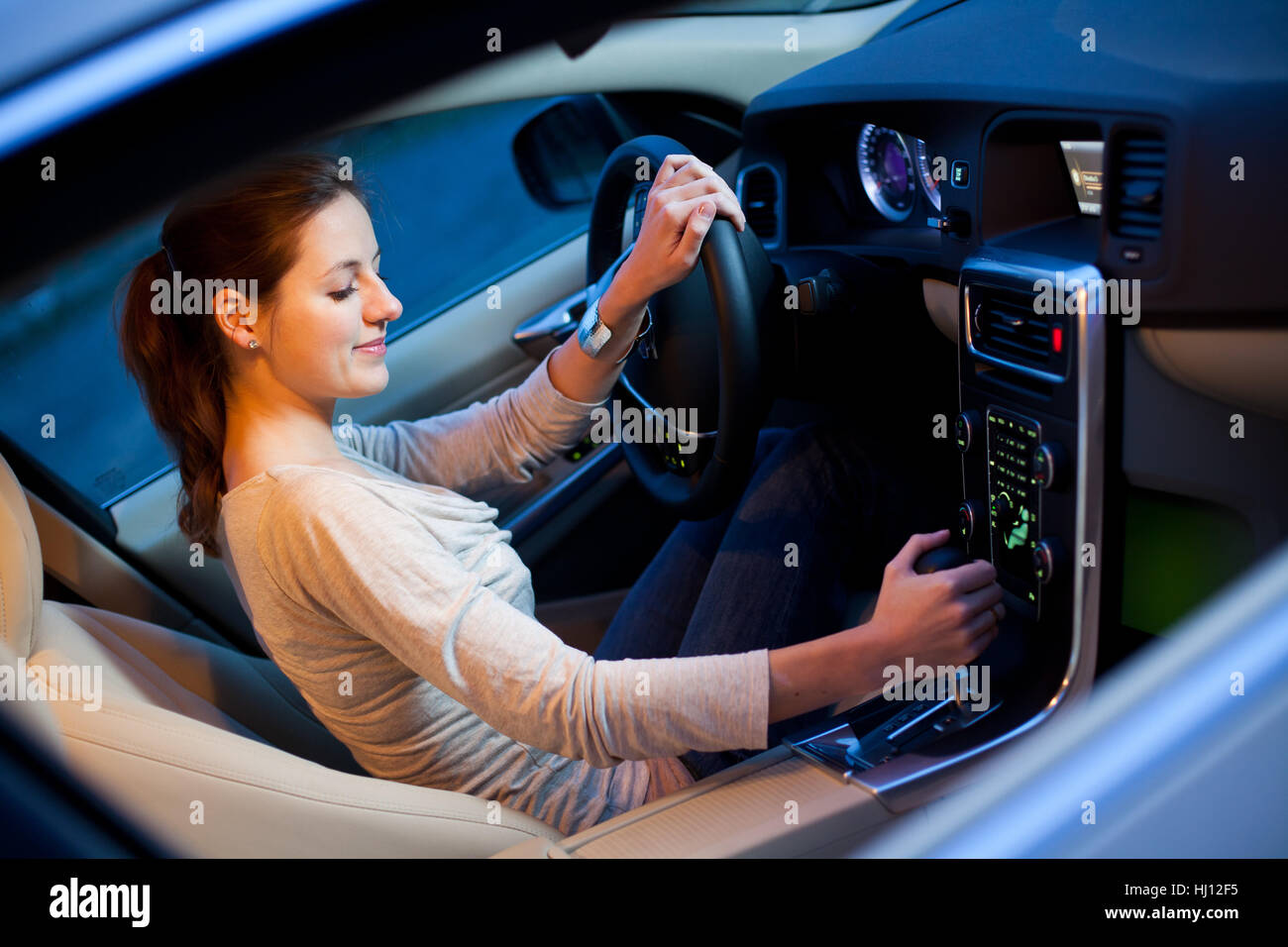 woman, women, traffic, transportation, car, automobile, vehicle, means ...