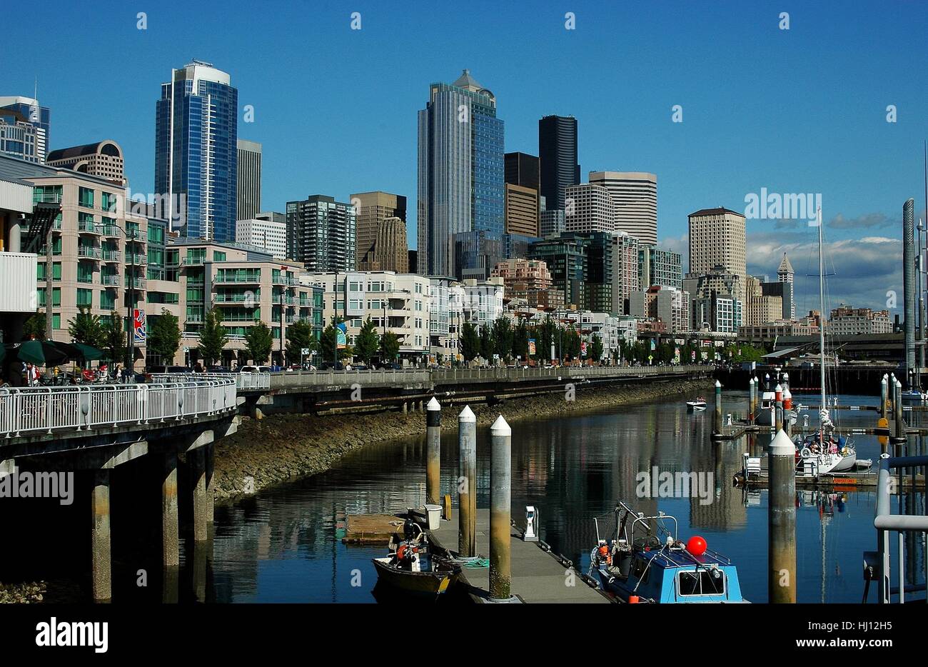 Seattle promenade hi-res stock photography and images - Alamy