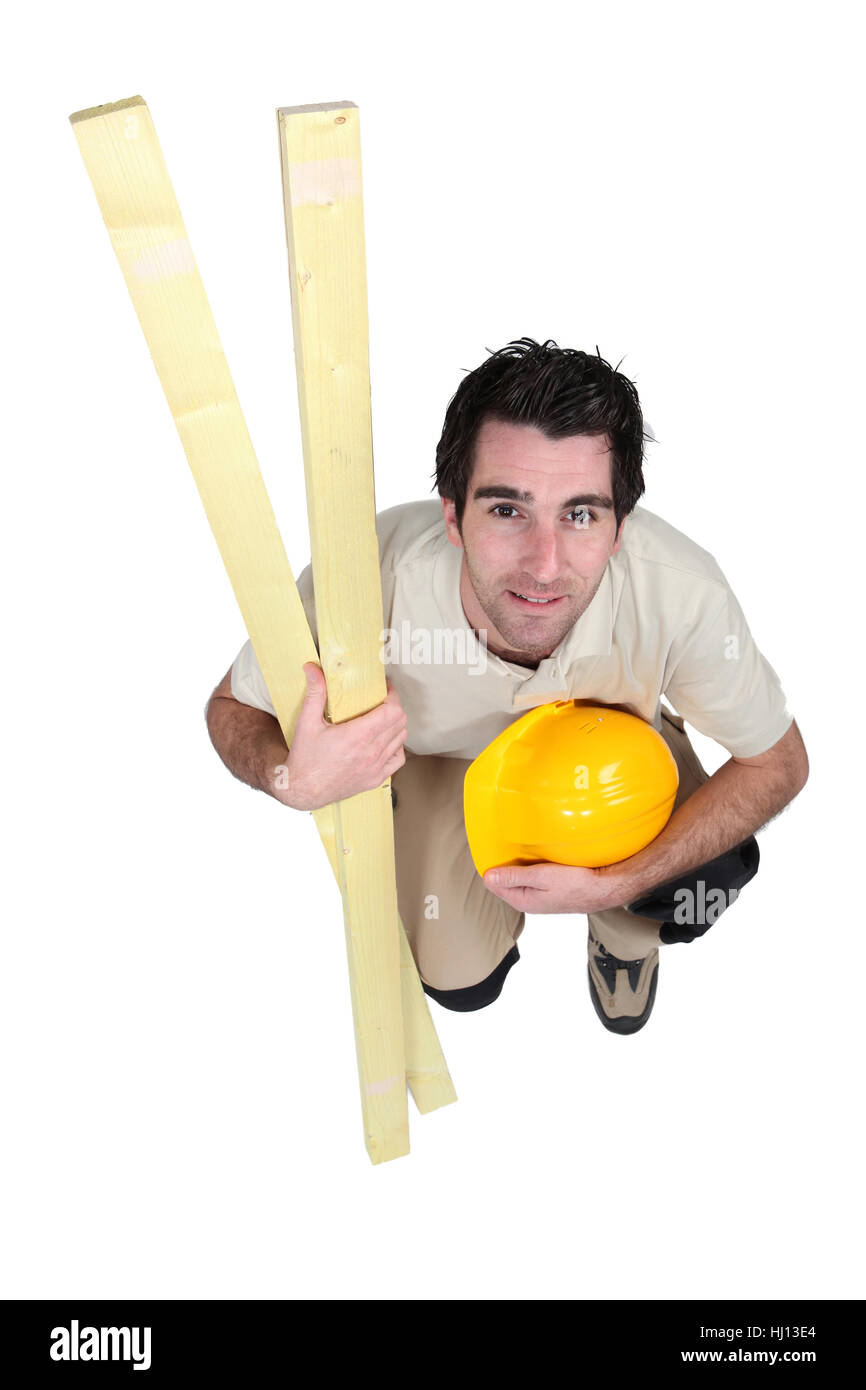 blue, clothing, carpenter, builder, building, carry, wear, clothes ...