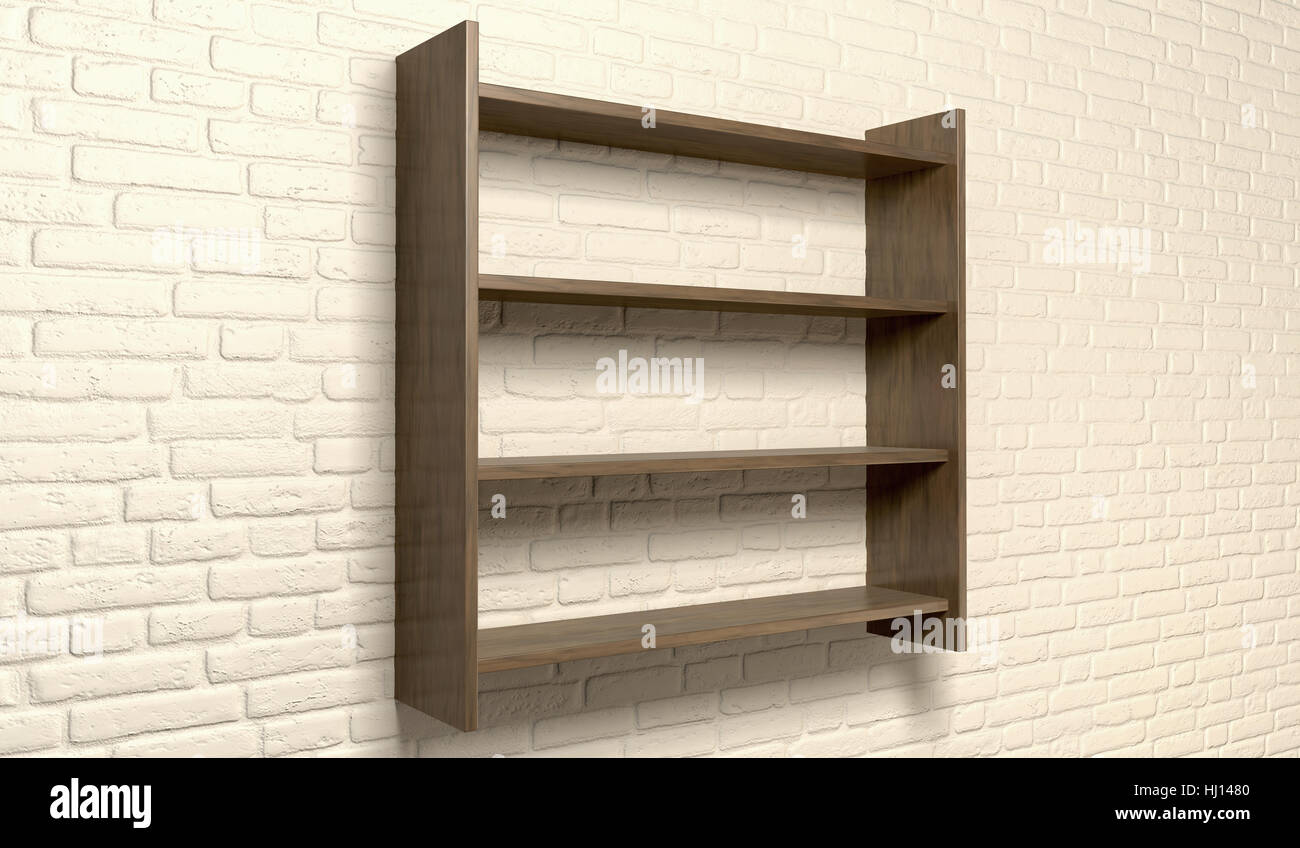 isolated, furniture, wood, brown, brownish, brunette, wall, cream ...