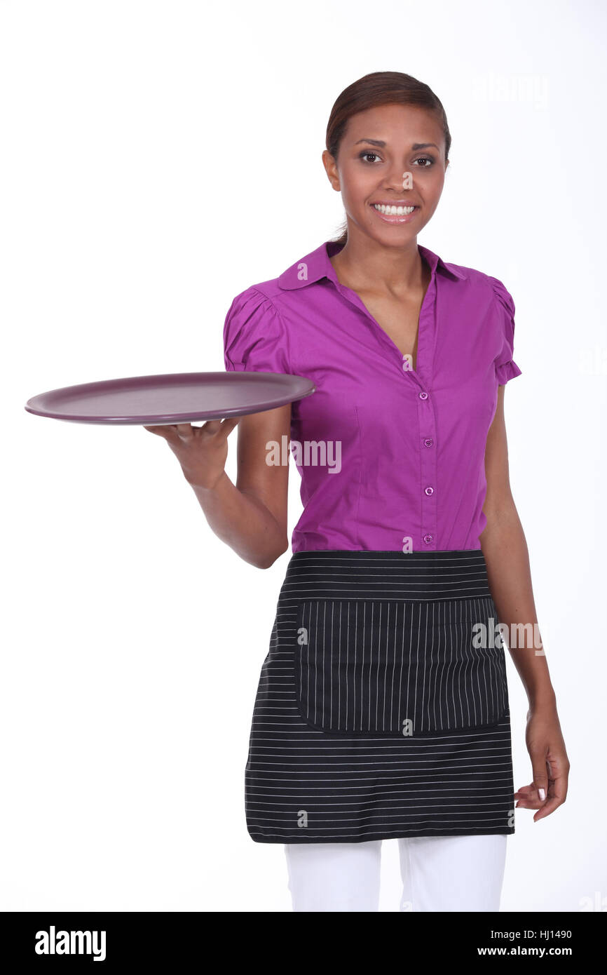 cafe, restaurant, waitress, tray, server, hostess, bar, woman, cafe ...