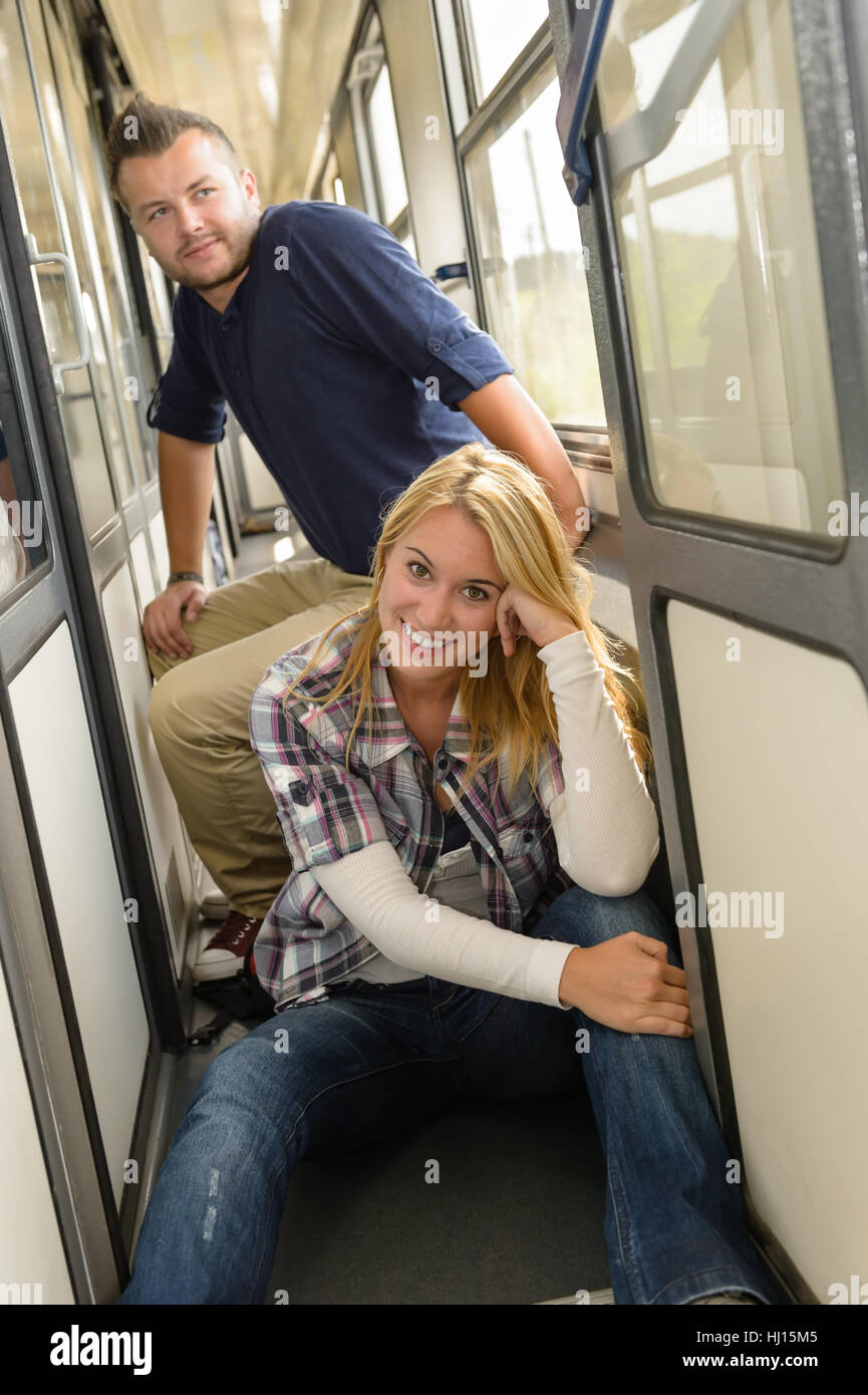 woman, hall, railway, locomotive, train, engine, rolling stock, vehicle ...