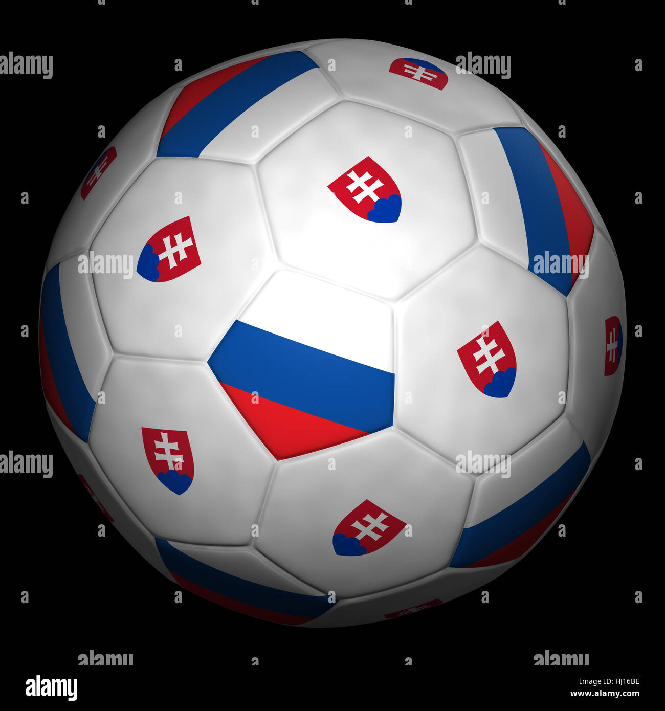 football with flag,slovakia Stock Photo - Alamy