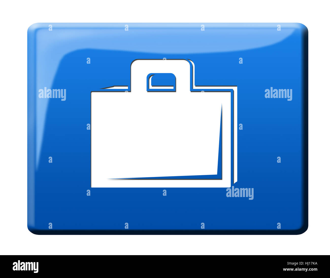 office, briefcase, records, work, job, labor, suitcases, pictogram ...