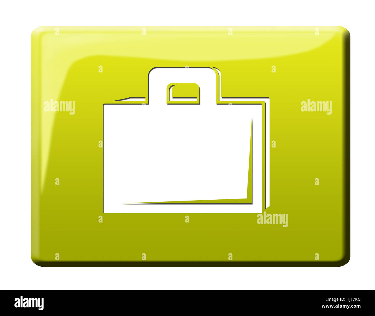 office, briefcase, records, work, job, labor, suitcases, pictogram ...