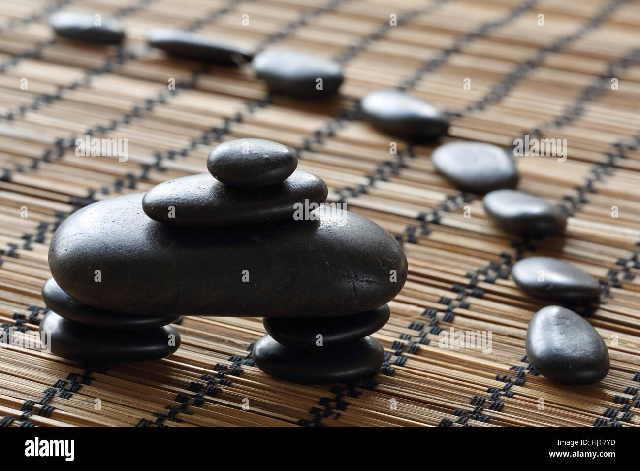 relaxation, stone, bamboo, meditation, pebble, zen, balance, stack ...