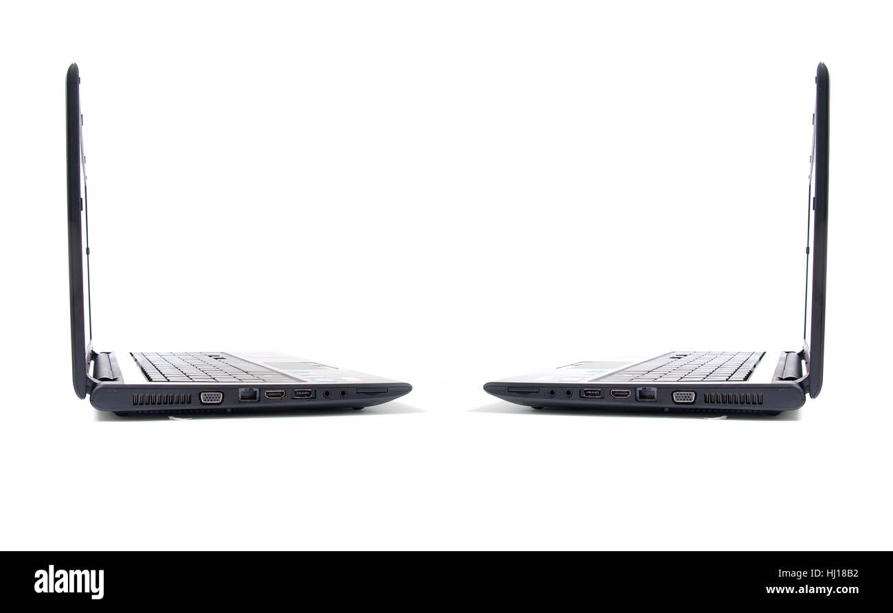 laptop, notebook, computers, computer, keyboard, PC, object, isolated ...