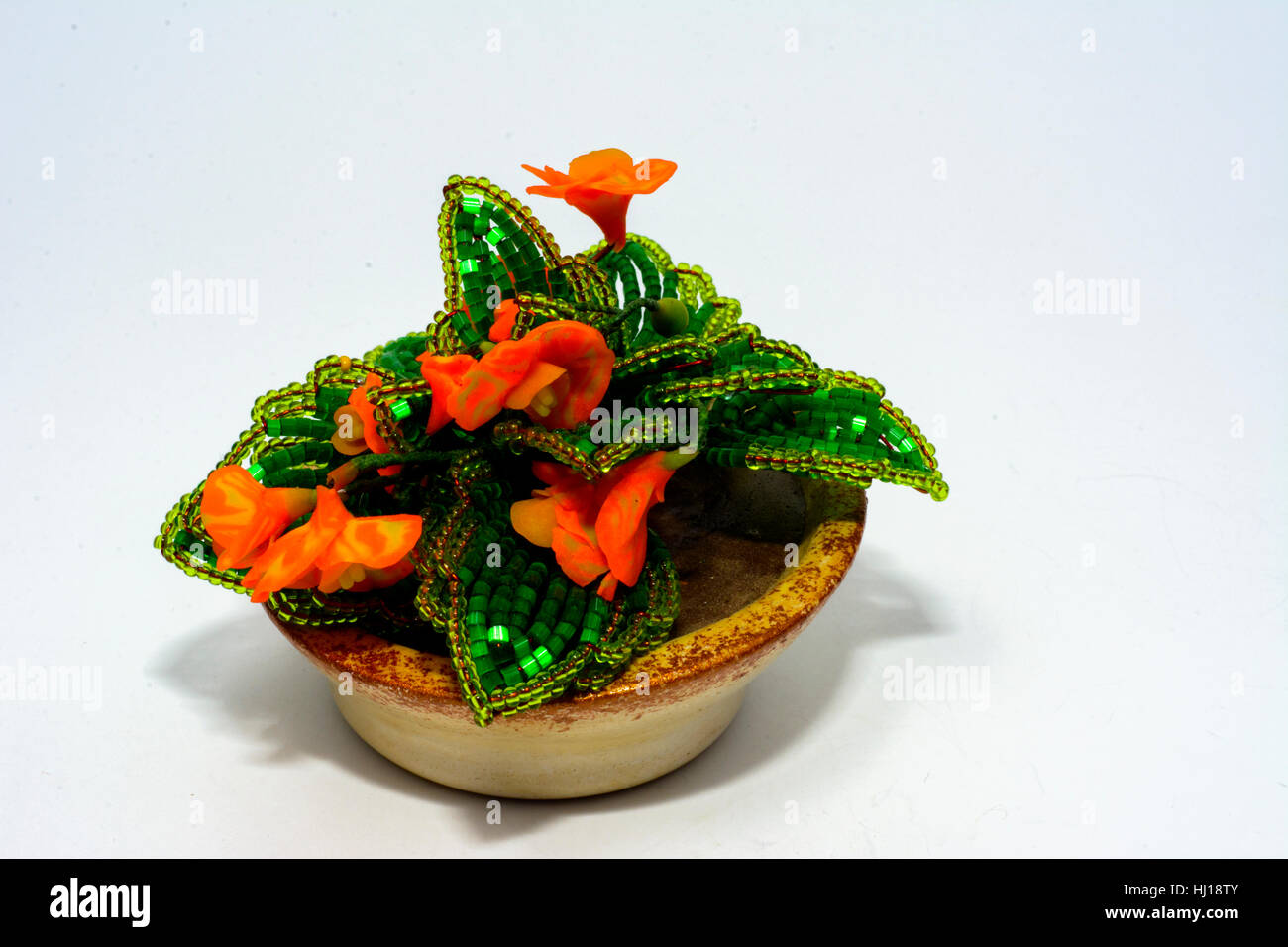 Hand crafts at craft fair on a white background Stock Photo - Alamy