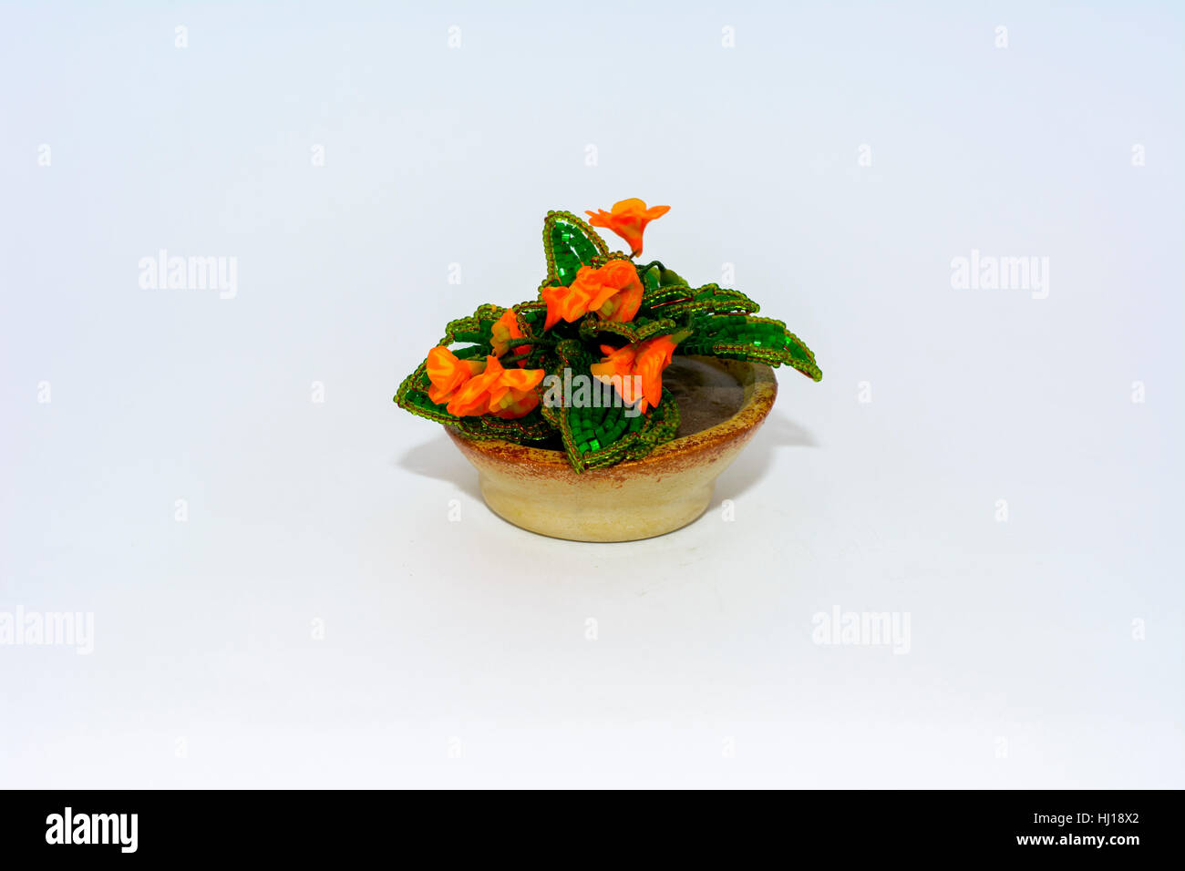 Hand crafts at craft fair on a white background Stock Photo - Alamy