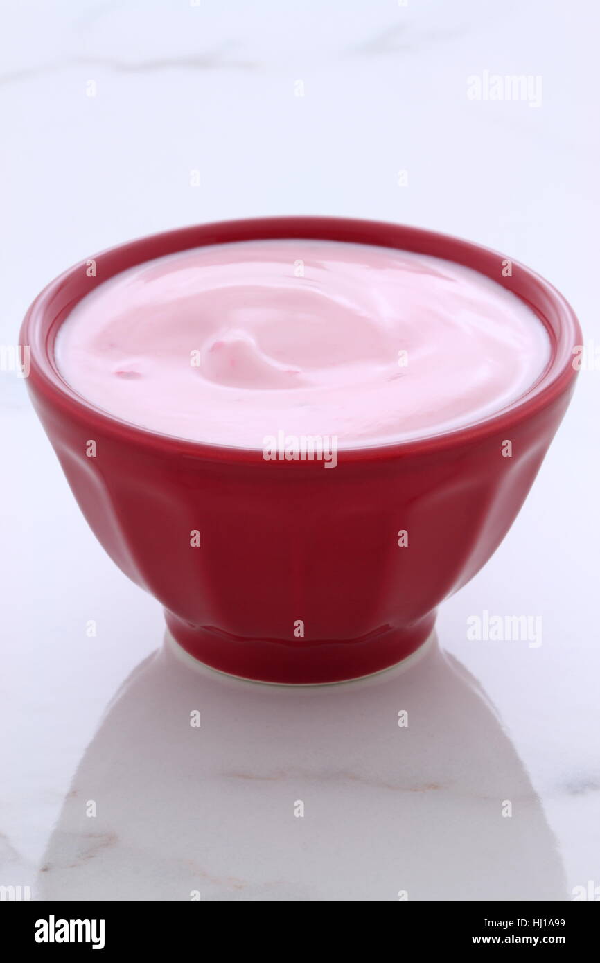 Artisan slow churned Greek strawberry yogurt, with lots of fruit and ...