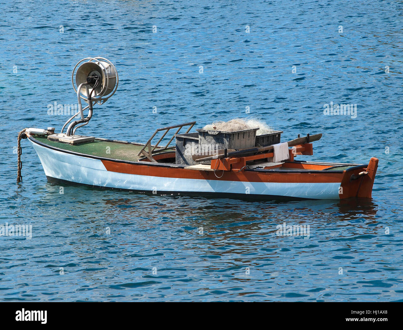 Motorized rowing boat hi-res stock photography and images - Alamy