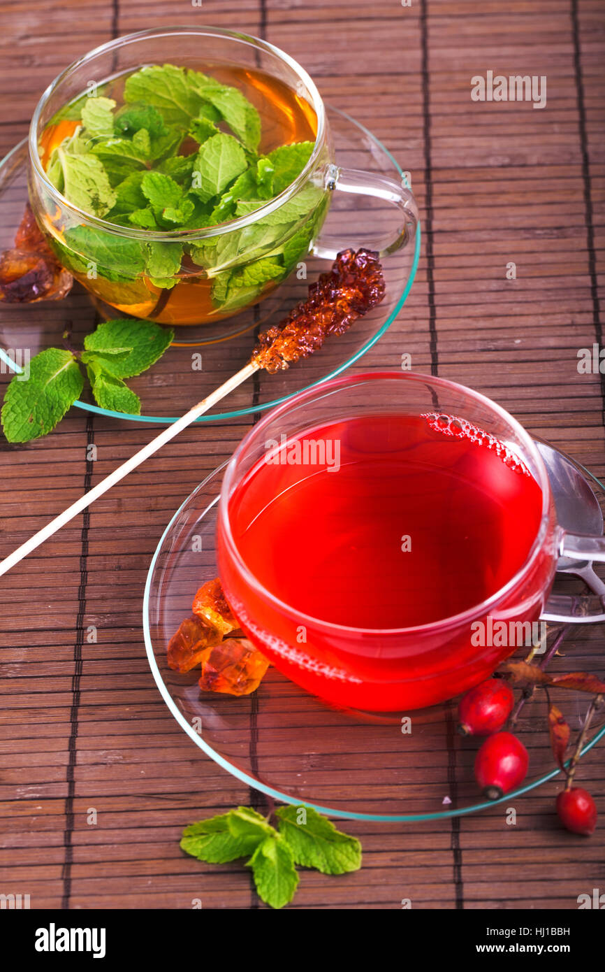 tea, well being, well-being, green, teacups, natural, tea, health ...