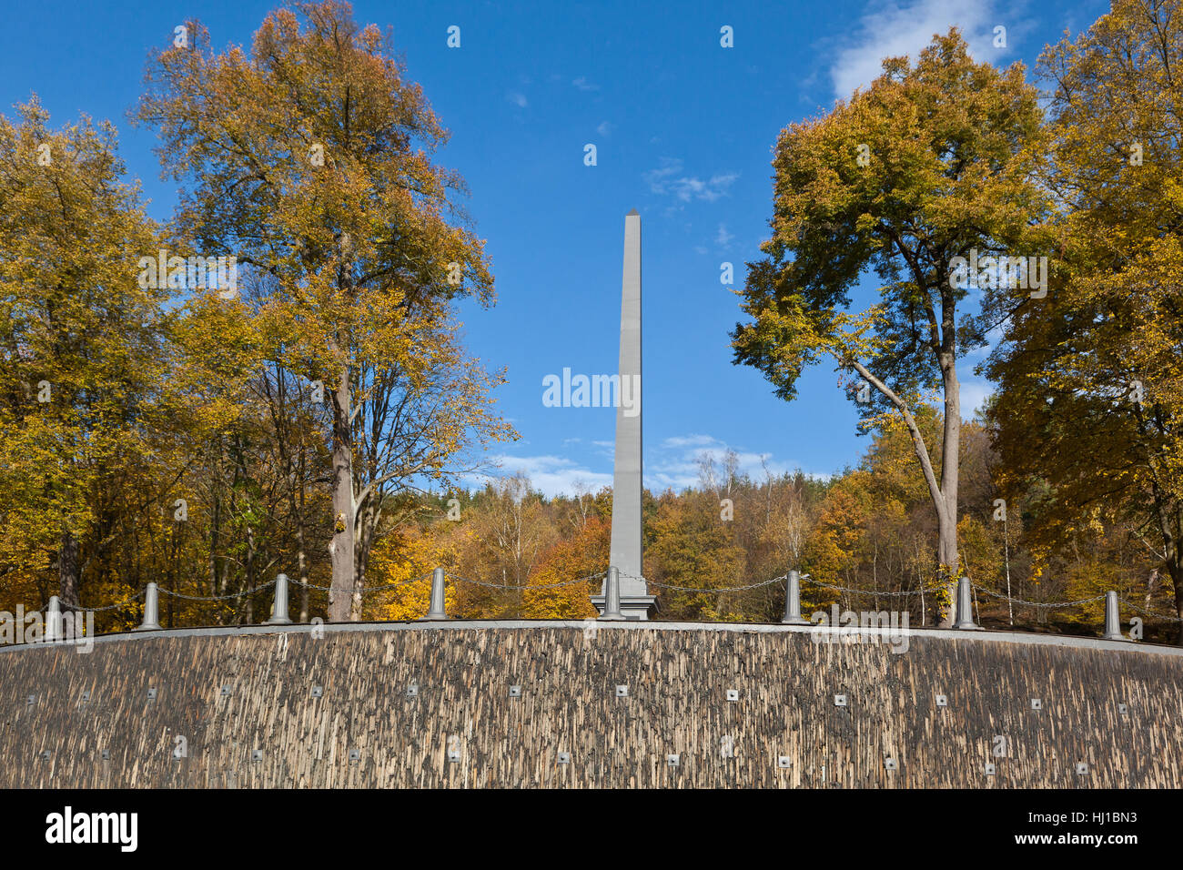 resin, needle, obelisk, ironworks, fall, autumn, blue, resin, needle ...