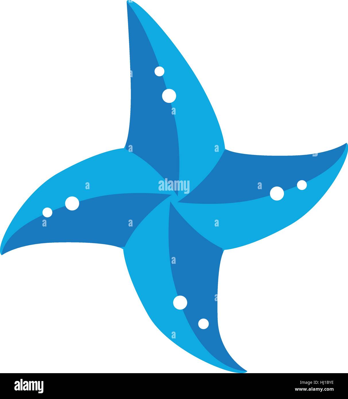 Starfish Icon Design Concept. Eps 8 supported Stock Vector Image & Art ...