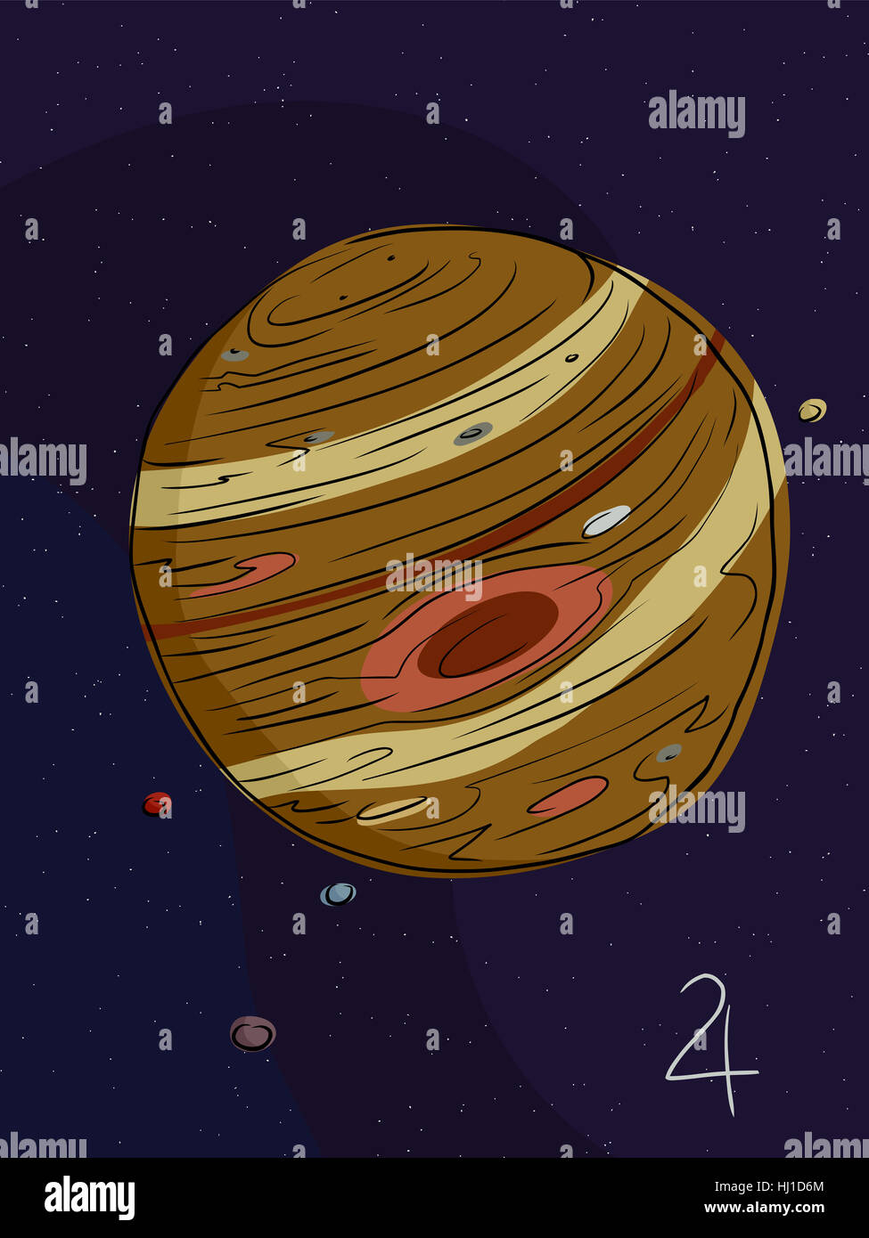 objects, single, cosmos, science, illustration, one, solar system ...