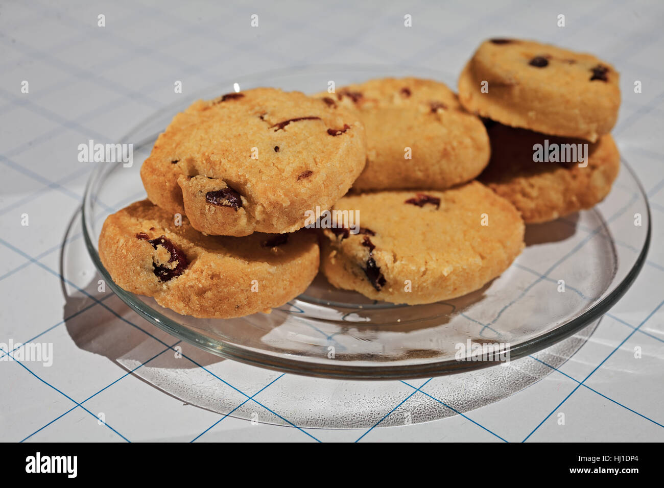 biscuit with dried fruit on a platter Stock Photo - Alamy