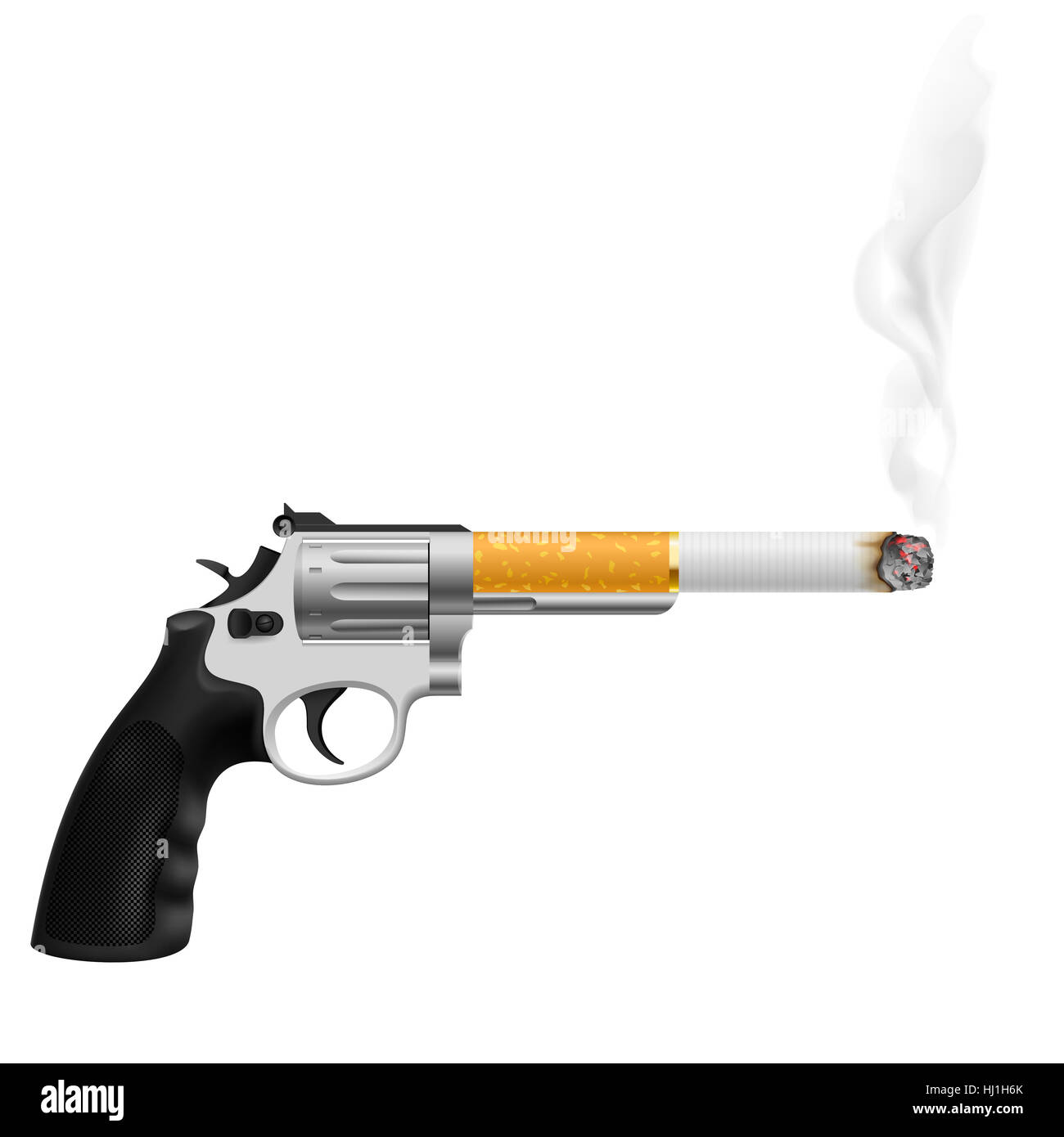 Cigarettes danger bullet hi-res stock photography and images - Alamy