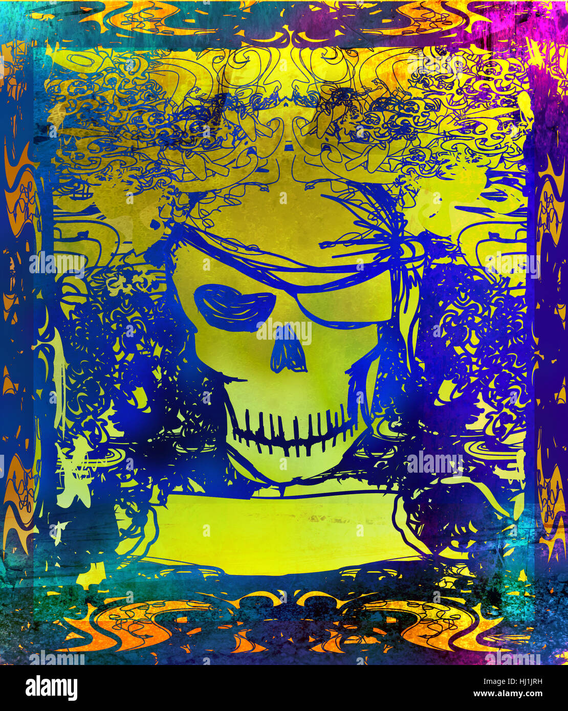 death, portrait, skull, halloween, retro, warning, icon, pirate, danger ...