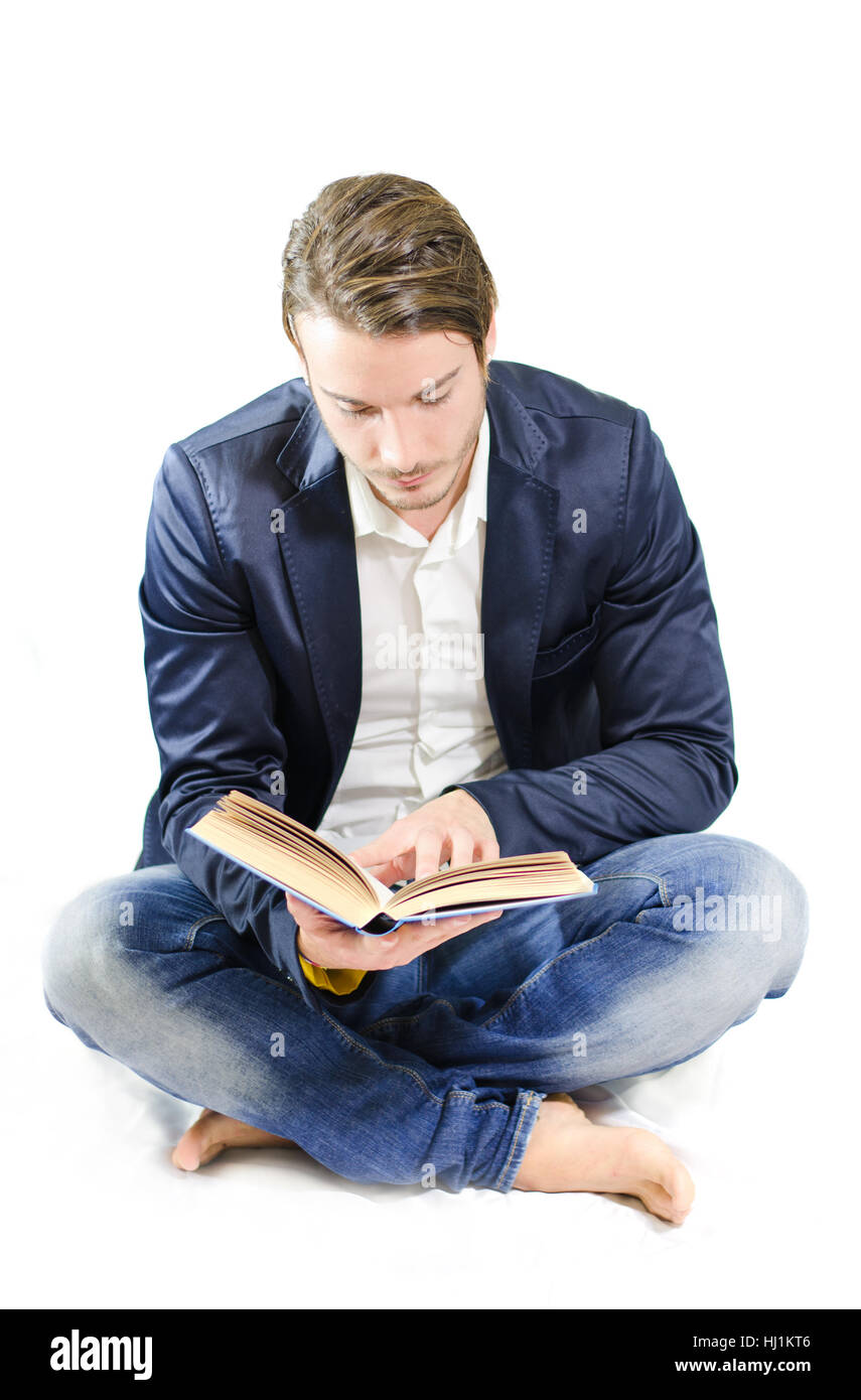 Seated study Cut Out Stock Images & Pictures - Alamy