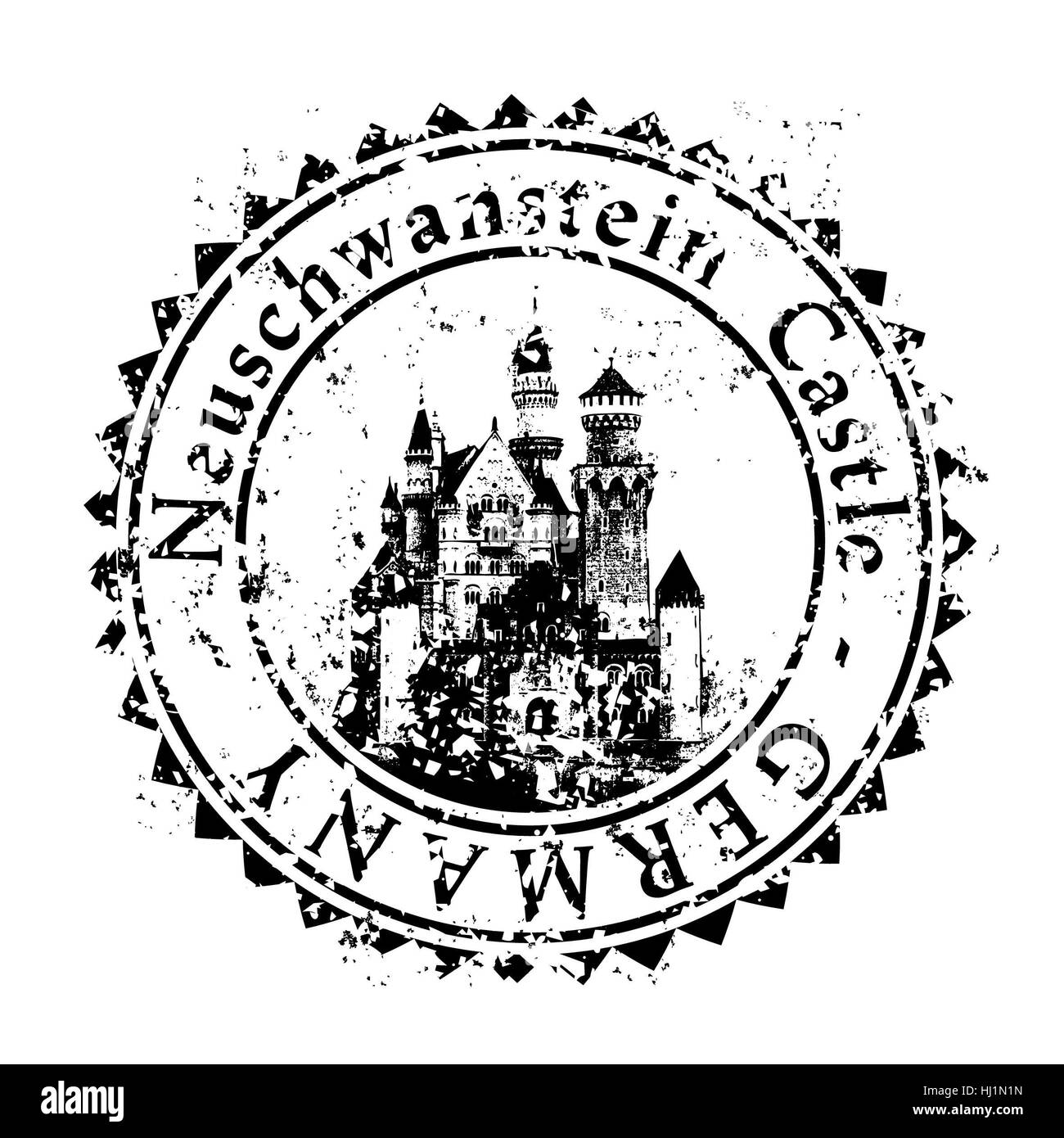 Vector illustration of single isolated Germany icon Stock Photo - Alamy