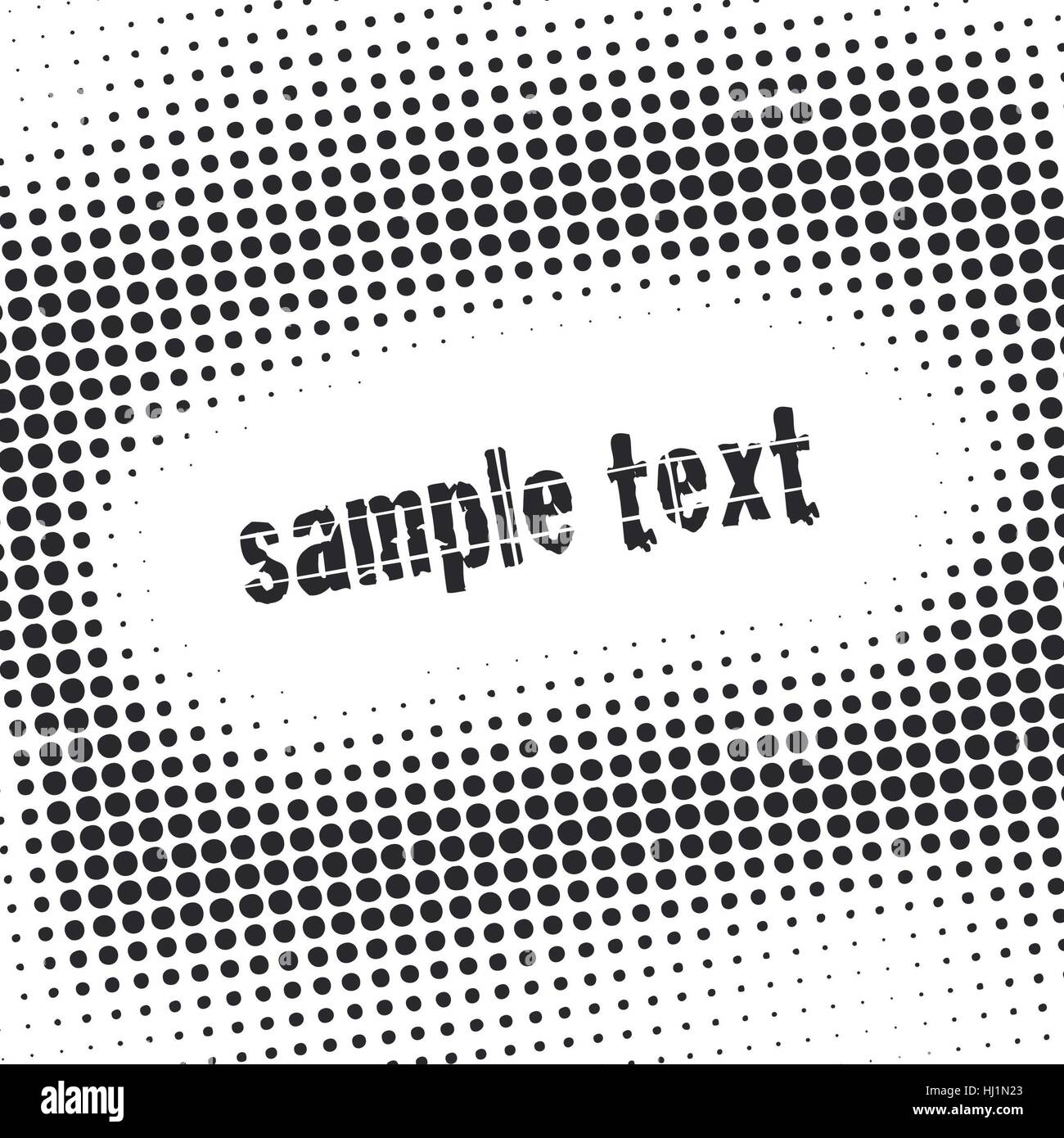 Vector illustration of single isolated halftone background Stock Photo ...