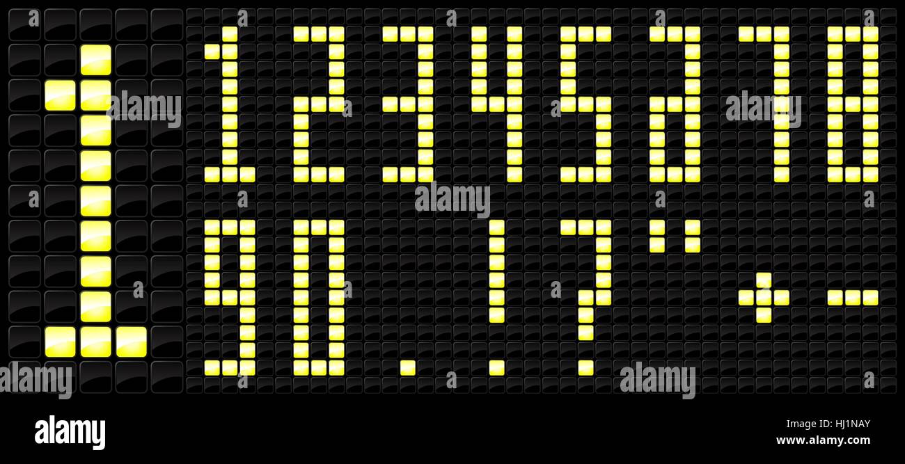 Vector illustration of single isolated console scoreboard number icon ...