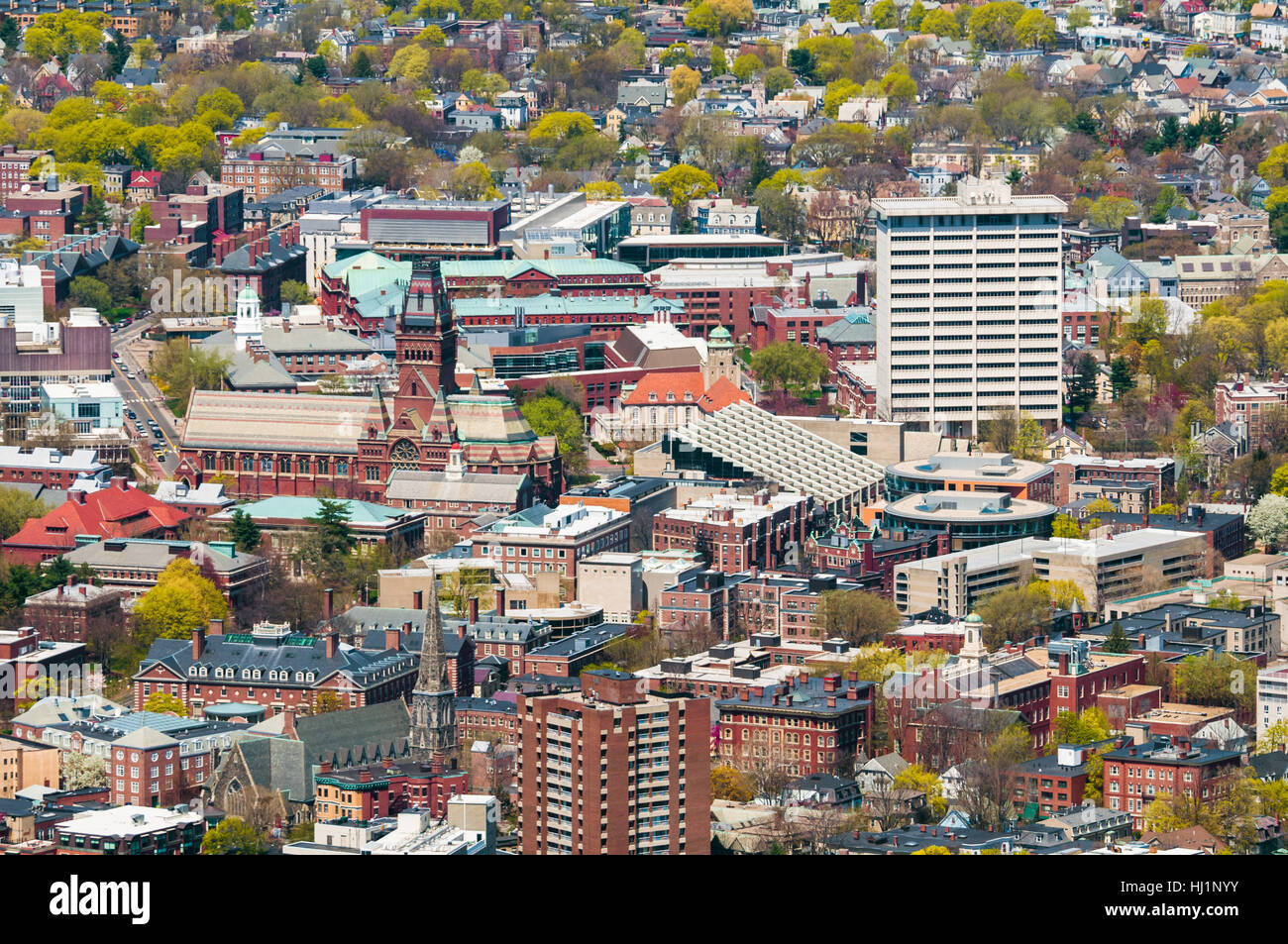 Harvard university aerial hi-res stock photography and images - Alamy