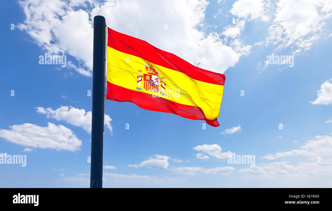 spain, flag, national, spanish, pictogram, symbol, pictograph, trade ...