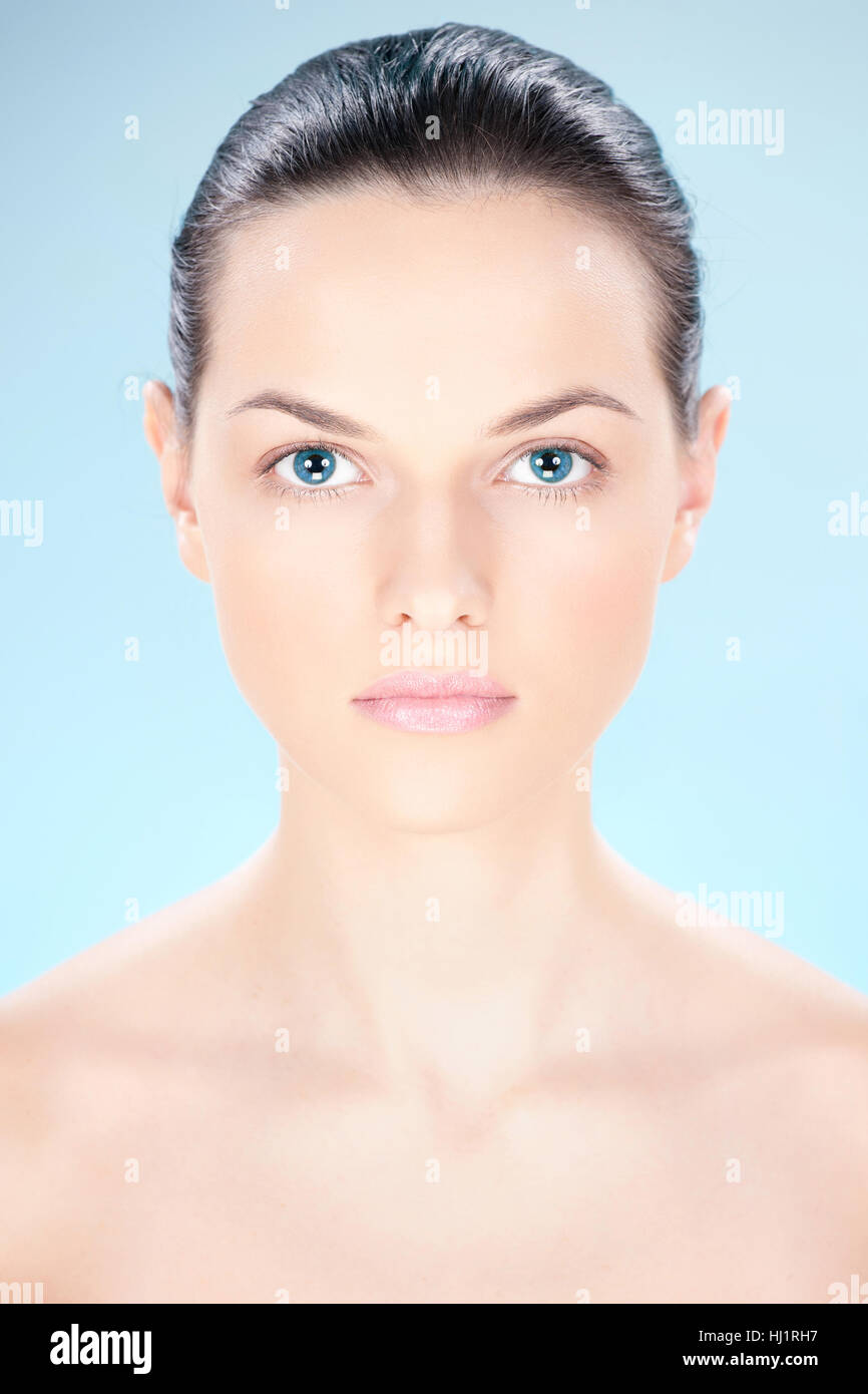 woman, brown, brownish, brunette, face, skin, dapper, accosting, pretty ...