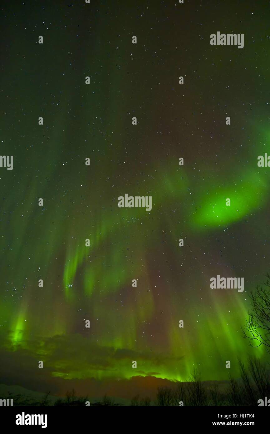 norway, polar circle, polar light, northern lights, aurora borealis ...