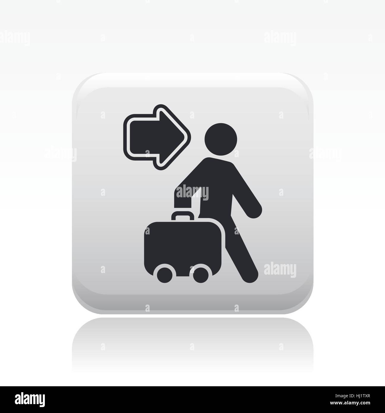 Vector illustration of single isolated travel icon Stock Photo - Alamy