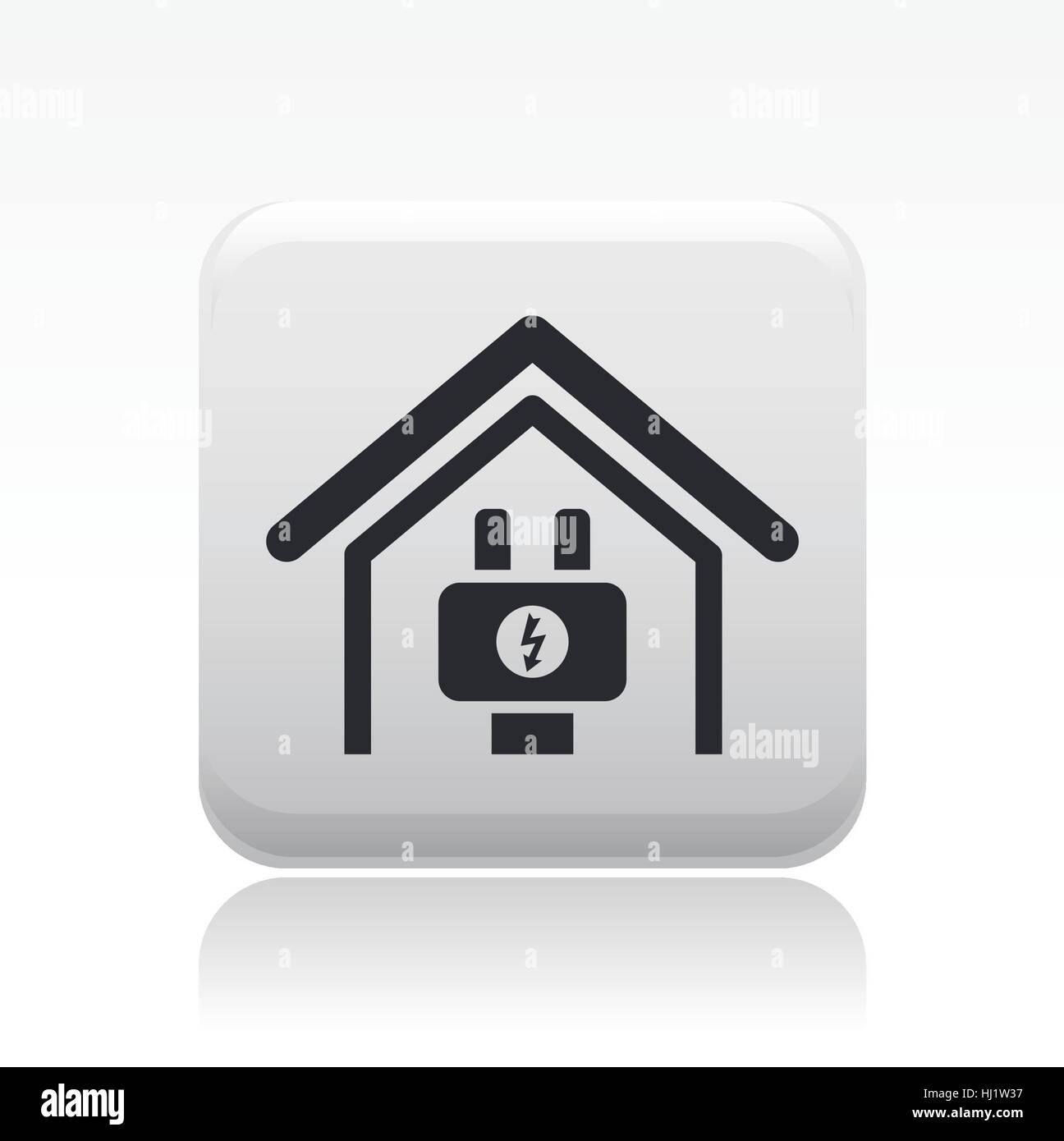 Vector illustration of single isolated energy icon Stock Photo - Alamy