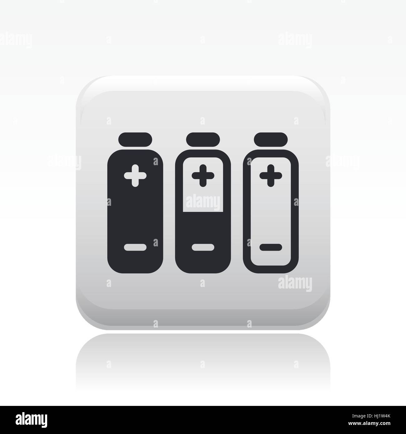 Vector illustration of single isolated energy level icon Stock Photo ...