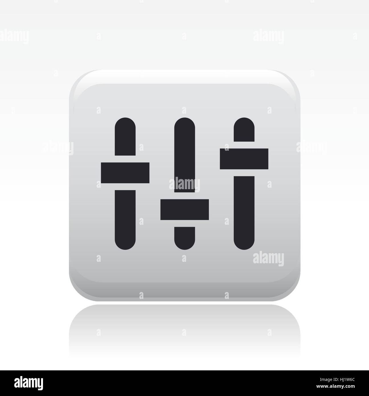 Vector illustration of single isolated mixer icon Stock Photo - Alamy