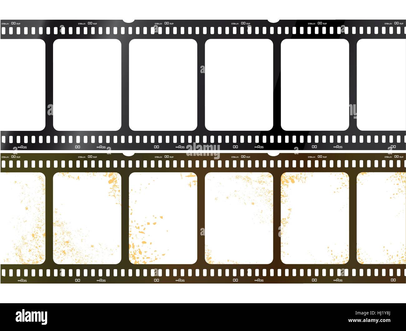 Vector illustration of isolated film icon Stock Photo - Alamy