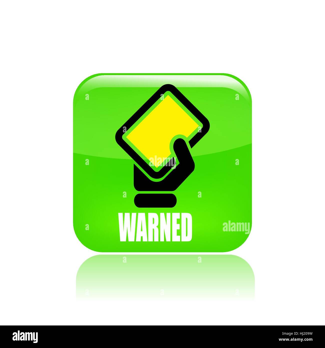 Vector illustration of single isolated yellow tag icon Stock Photo - Alamy
