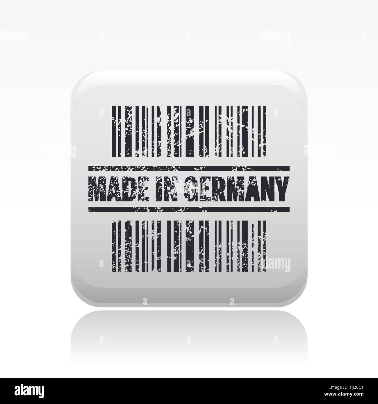 Vector illustration of single isolated Germany icon Stock Photo - Alamy
