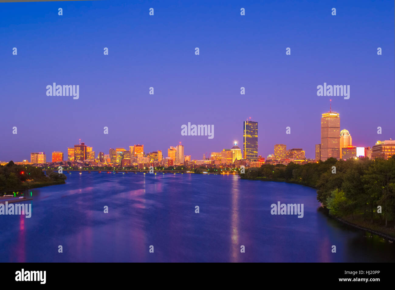 blue, tower, buildings, city, town, tree, trees, modern, modernity ...