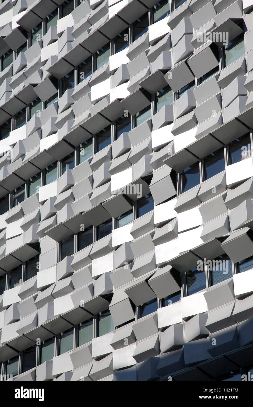 blue, house, building, tower, office, city, town, city life, space ...