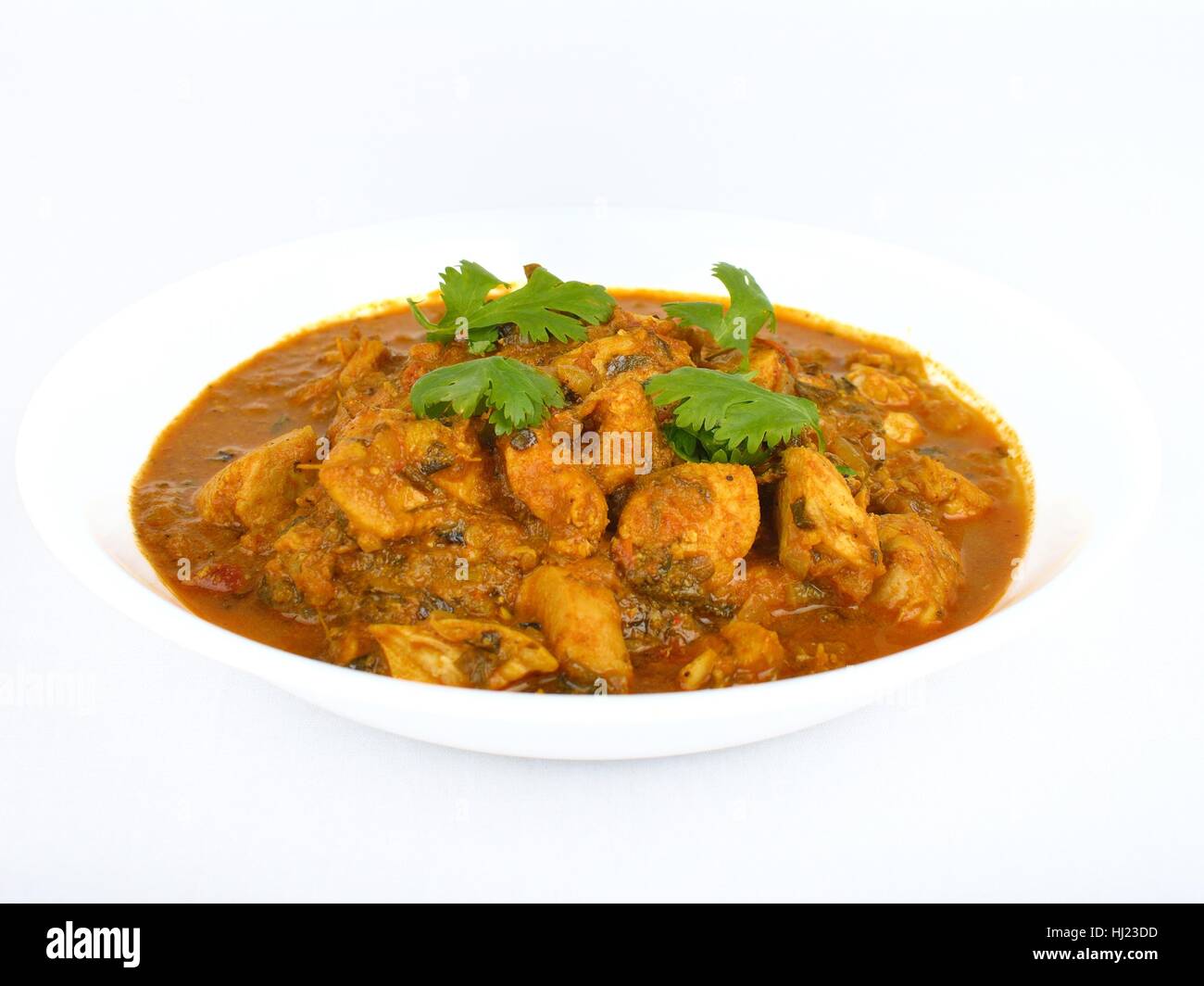 Bowl of traditional Indian chicken curry Stock Photo - Alamy
