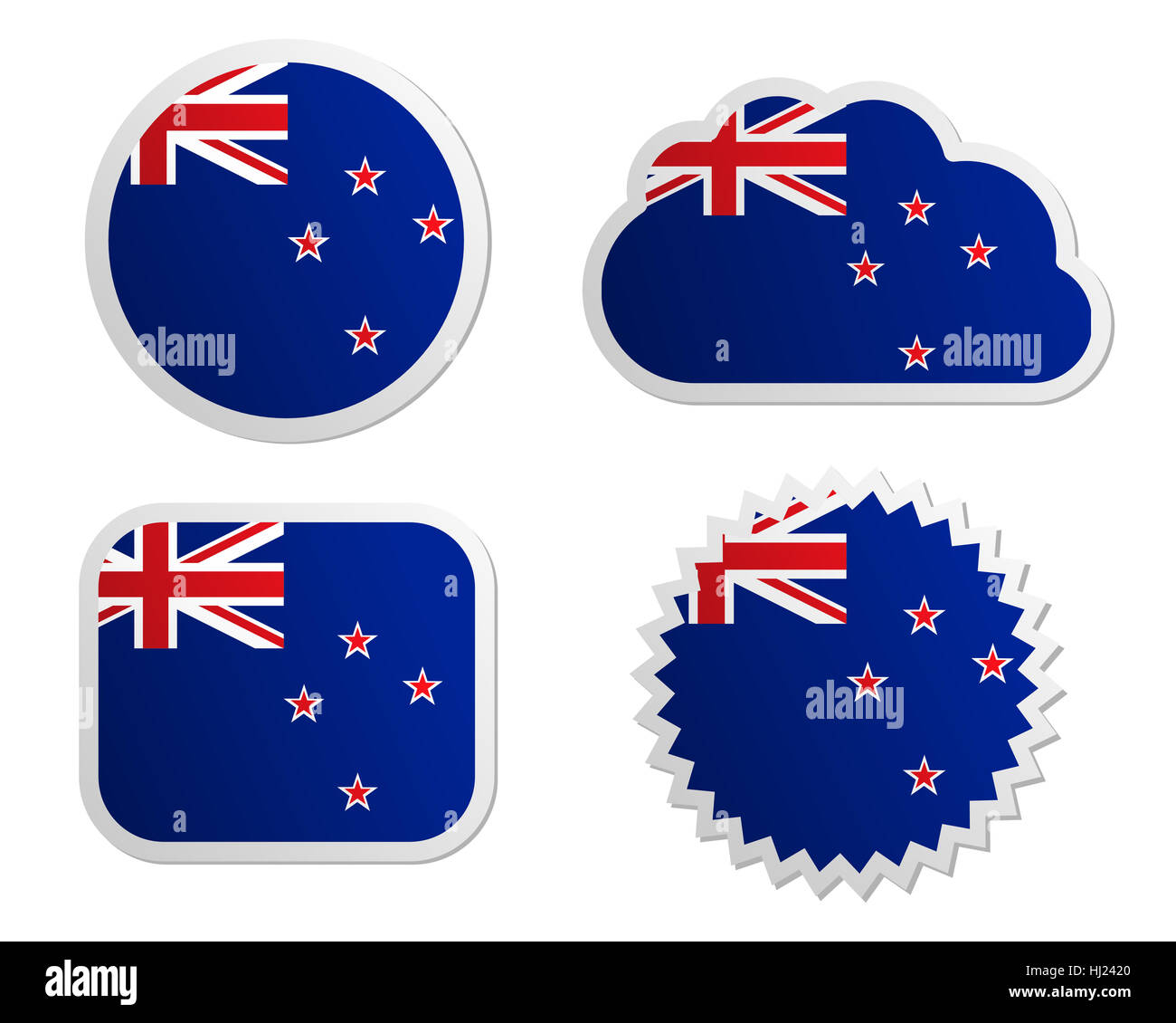 Flag of new zealand hi-res stock photography and images - Alamy