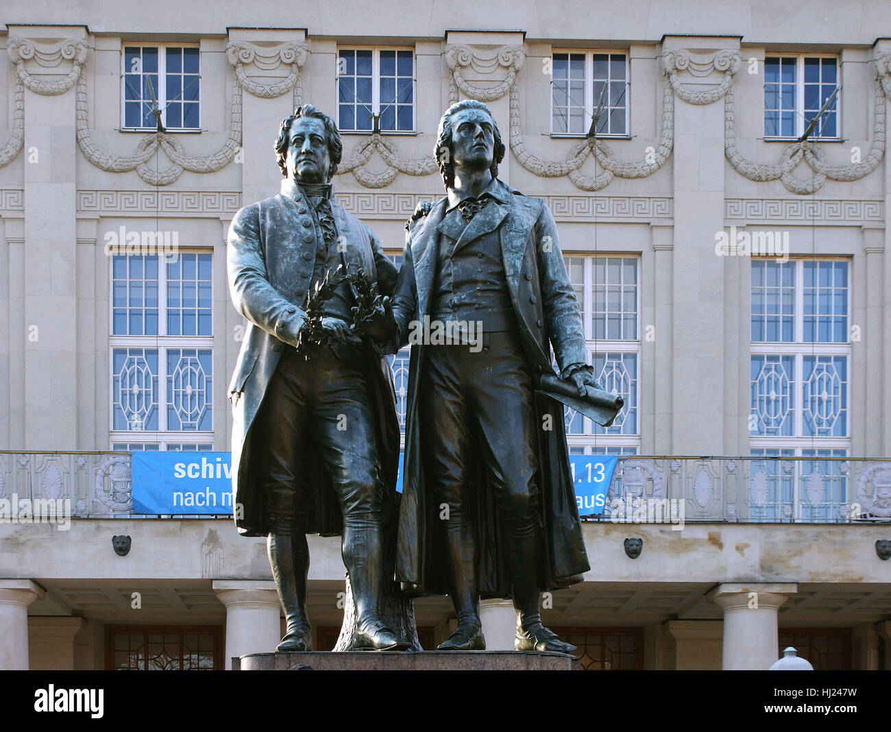 goethe and schiller Stock Photo - Alamy